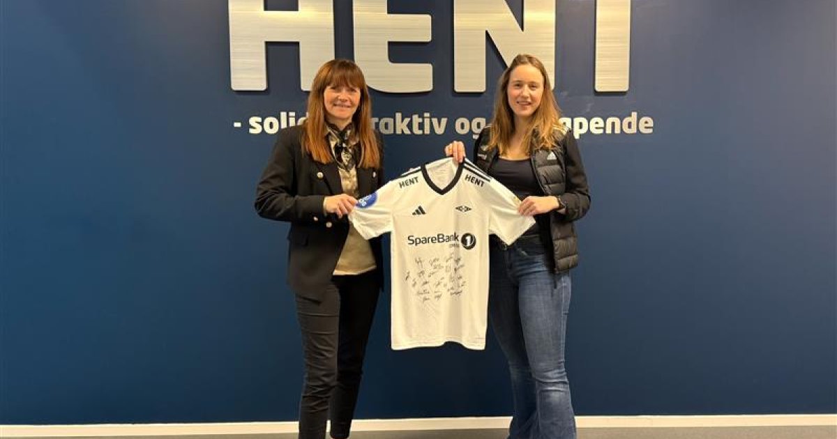 Hent fortsetter som gullpartner og støtter RBK kvinner i 2025. / Rosenborg