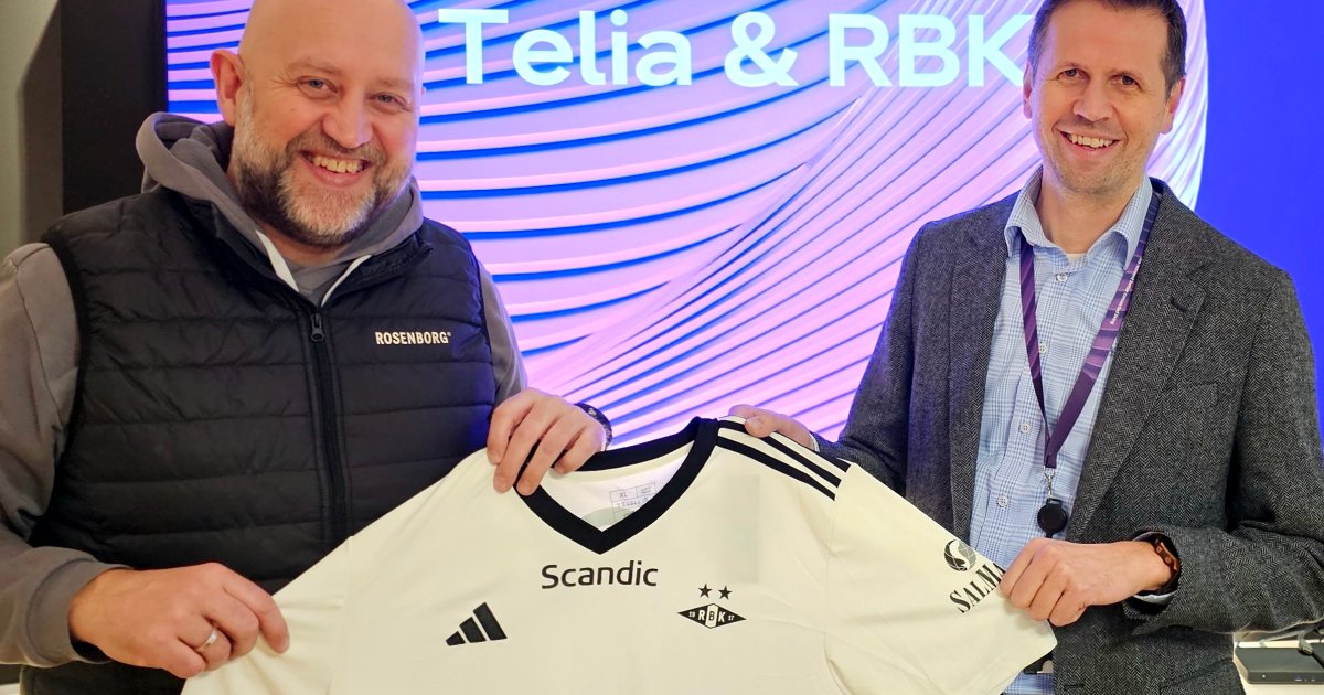 Telia fortsetter som partner av Rosenborg / Rosenborg