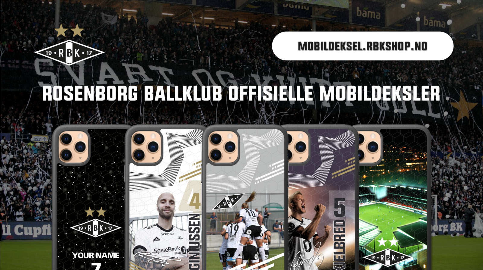 RBK Shop lanserer nye mobildeksler / Rosenborg