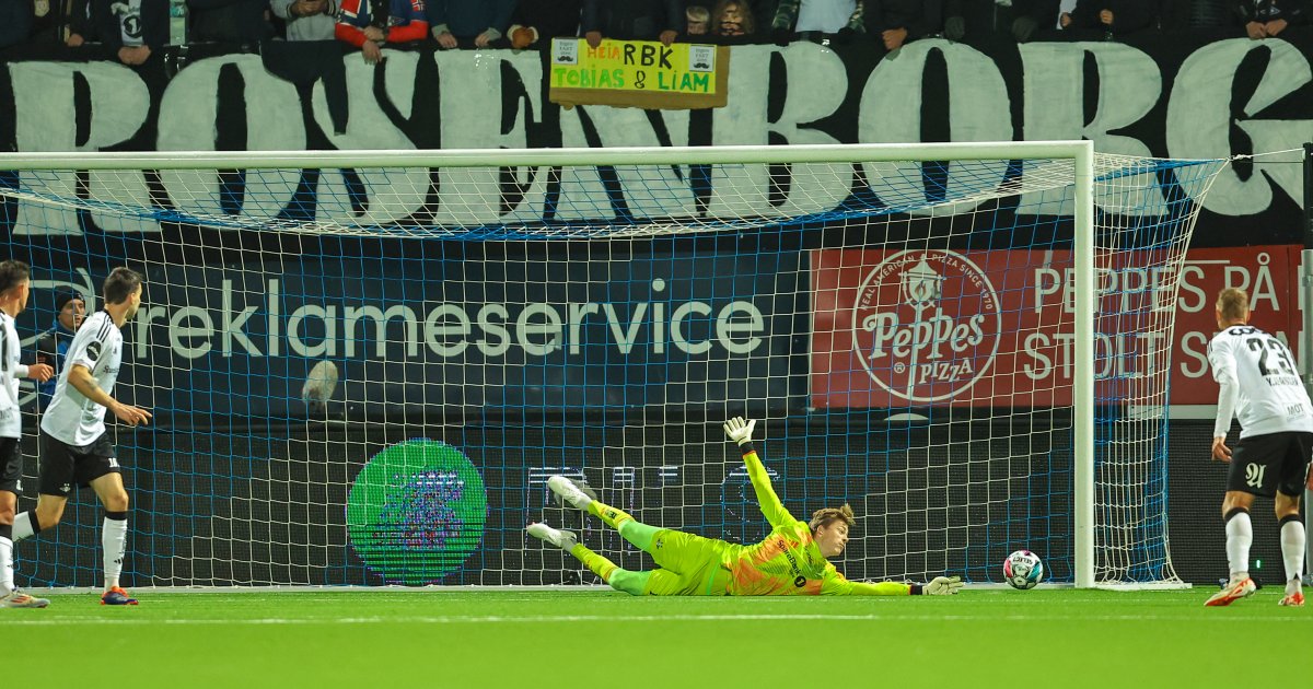 Tangvik storspilte da RBK seiret i Sandefjord / Rosenborg